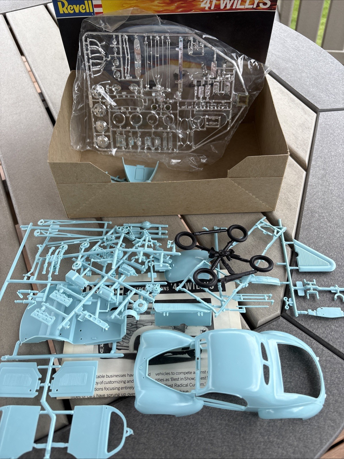 Revell ‘41 Willys 1/25 Scale Model Kit Brand New Rare Vintage | eBay