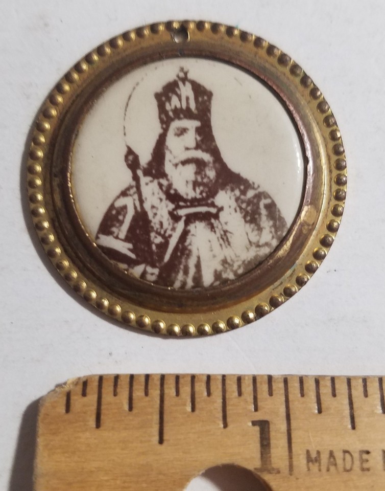 Catholic Medals & Pin: St. Anne, St. Dominic Savio Club, St. Erasmus ...