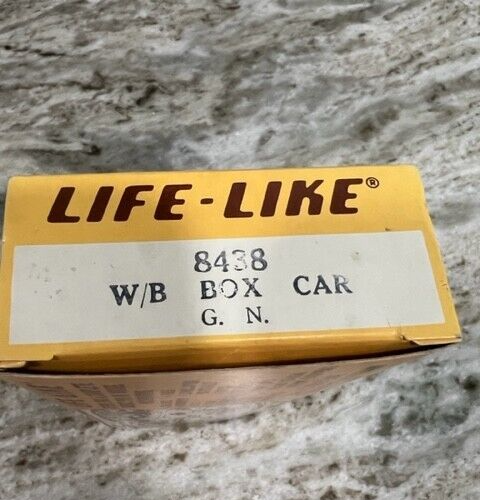 Vintage Life Like HO W/B Box Car 8438 NEW | eBay