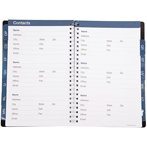PlanAhead See It Bigger Telephone/Address Book; Large Print With Tabbed ...