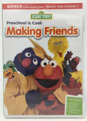 Sesame Street, Preschool is Cool: Making Friends DVD (Friendship ...