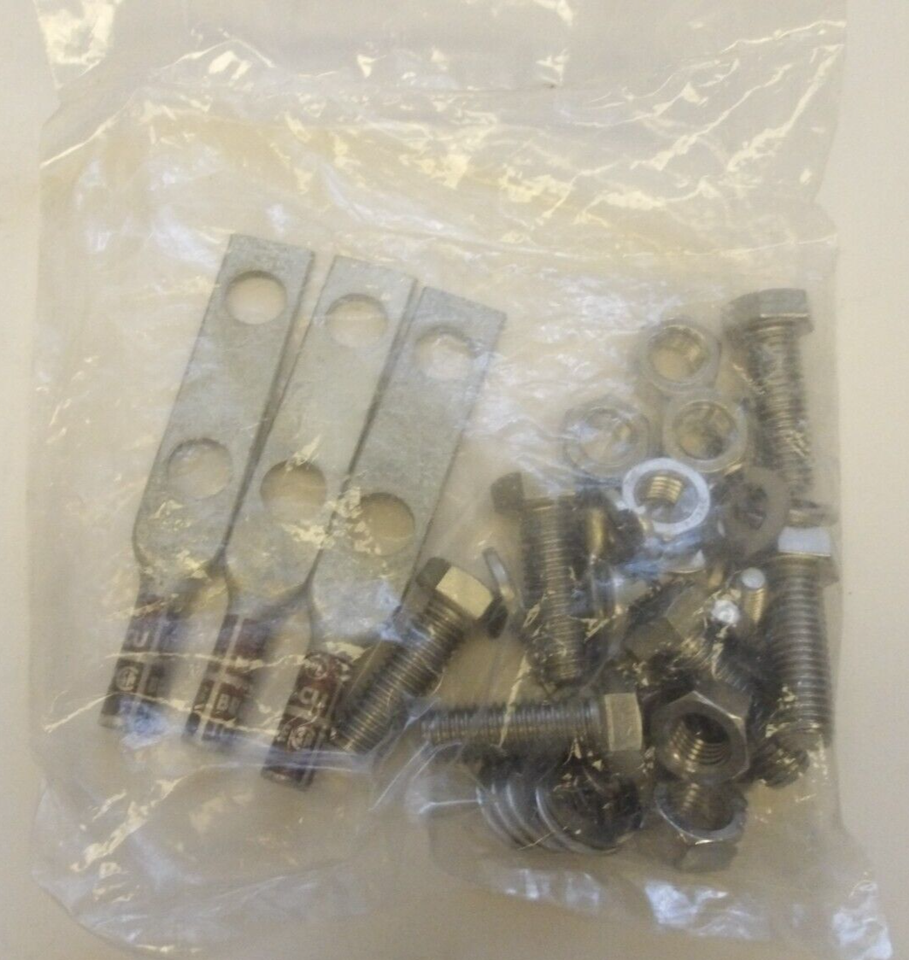 BURNDY CAT NO: YA2C-2N LONG BARREL COMPRESSION LUG 2HOLE 1/2" | eBay