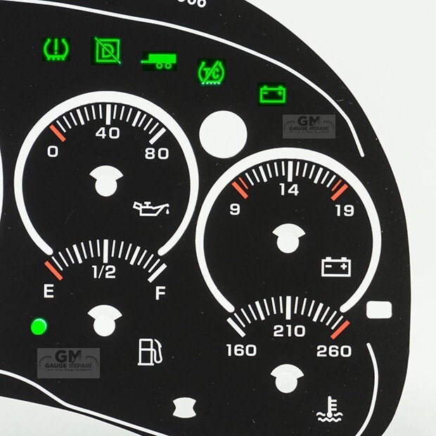 MIL Lights Warning Lights Green LED Kit for Chevy GMC Gauges 03 04 05 ...