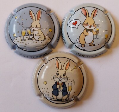 3 BELLES CAPSULES CHAMPAGNE PIOT THOMAS NOEL 2024 NEWS | eBay