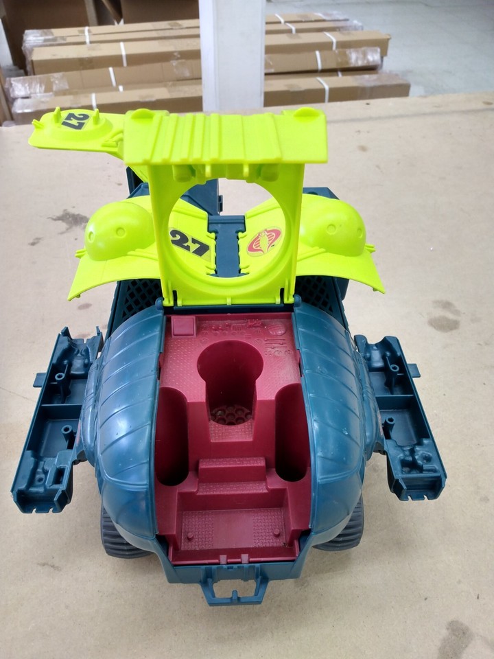 Gi Joe ARAH loose COBRA BUGG vehicle body vintage 1988 Hasbro real hero ...
