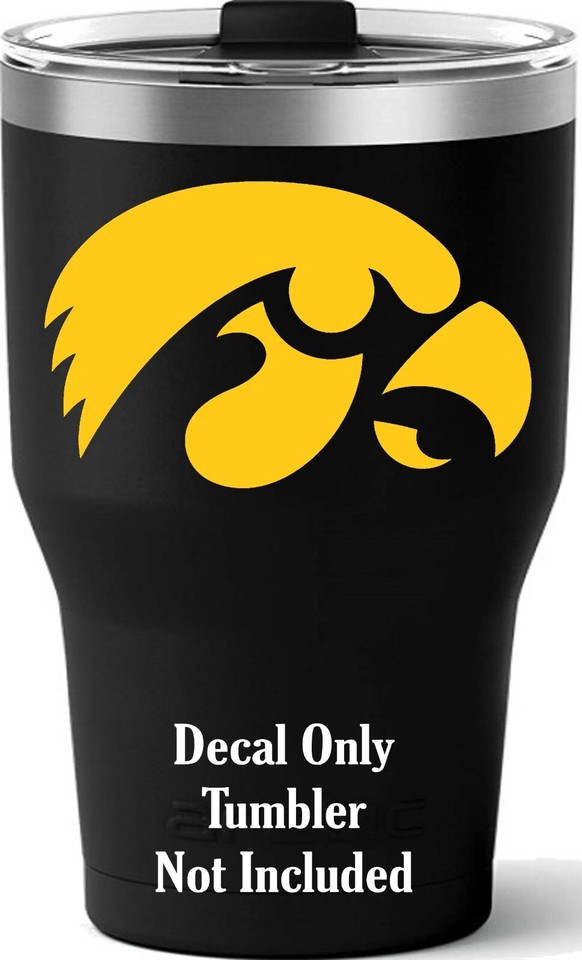 Iowa Hawkeyes Vinyl Decal Sticker Choose Size & Color | eBay