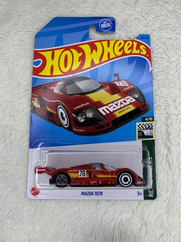 HOT WHEELS RETRO RACERS 4/10 MAZDA 787B 28/250 RED | eBay