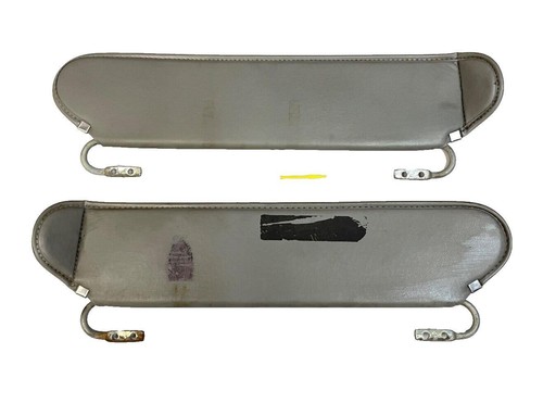 Jeep YJ sun Visor grey left right pair factory visors 87-95 Wrangler ...