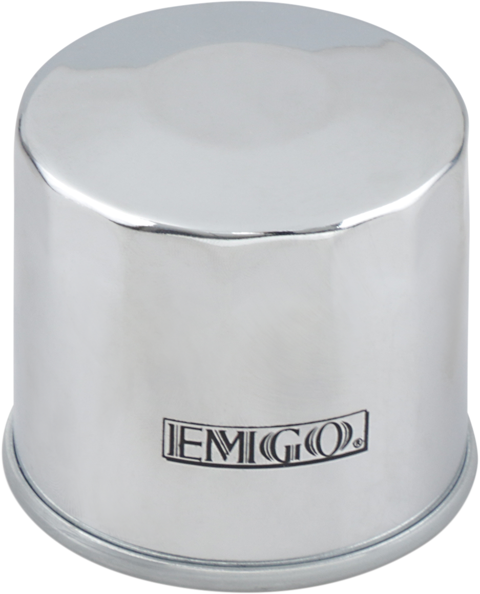 EMGO - 10-55672 - Micro-Tech Oil Filter - Chrome | eBay
