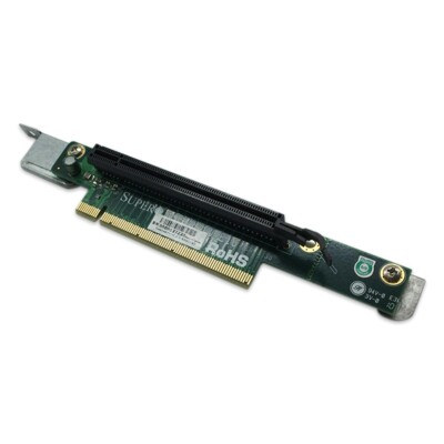 Supermicro Standard PCI-E X16 3.0 Horizontal Riser Card RSC-RR1U-E16 1U ...