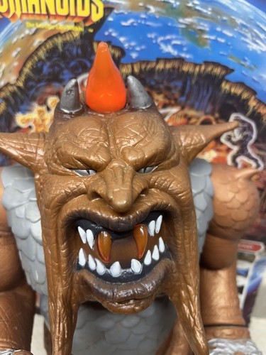 Metlar Vintage Inhumanoids Hasbro Lg Figure W/ Backing Head Loose Comes ...