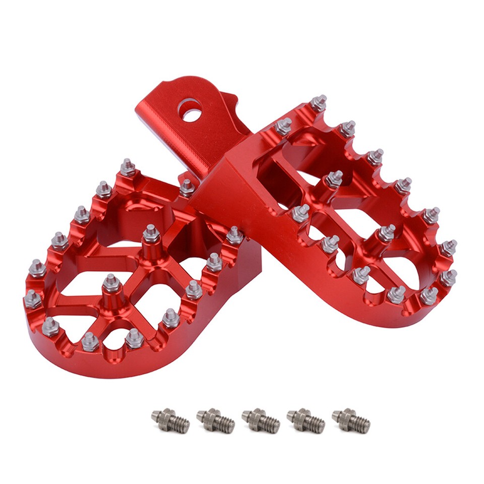 Foot Pegs Pedals Rest CNC For Honda CRF150F CRF230F CRF250F XR150L Dirt ...