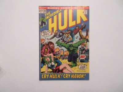 Marvel Comics The Incredible Hulk Cry Hulk Cry Havok #150 APR | eBay