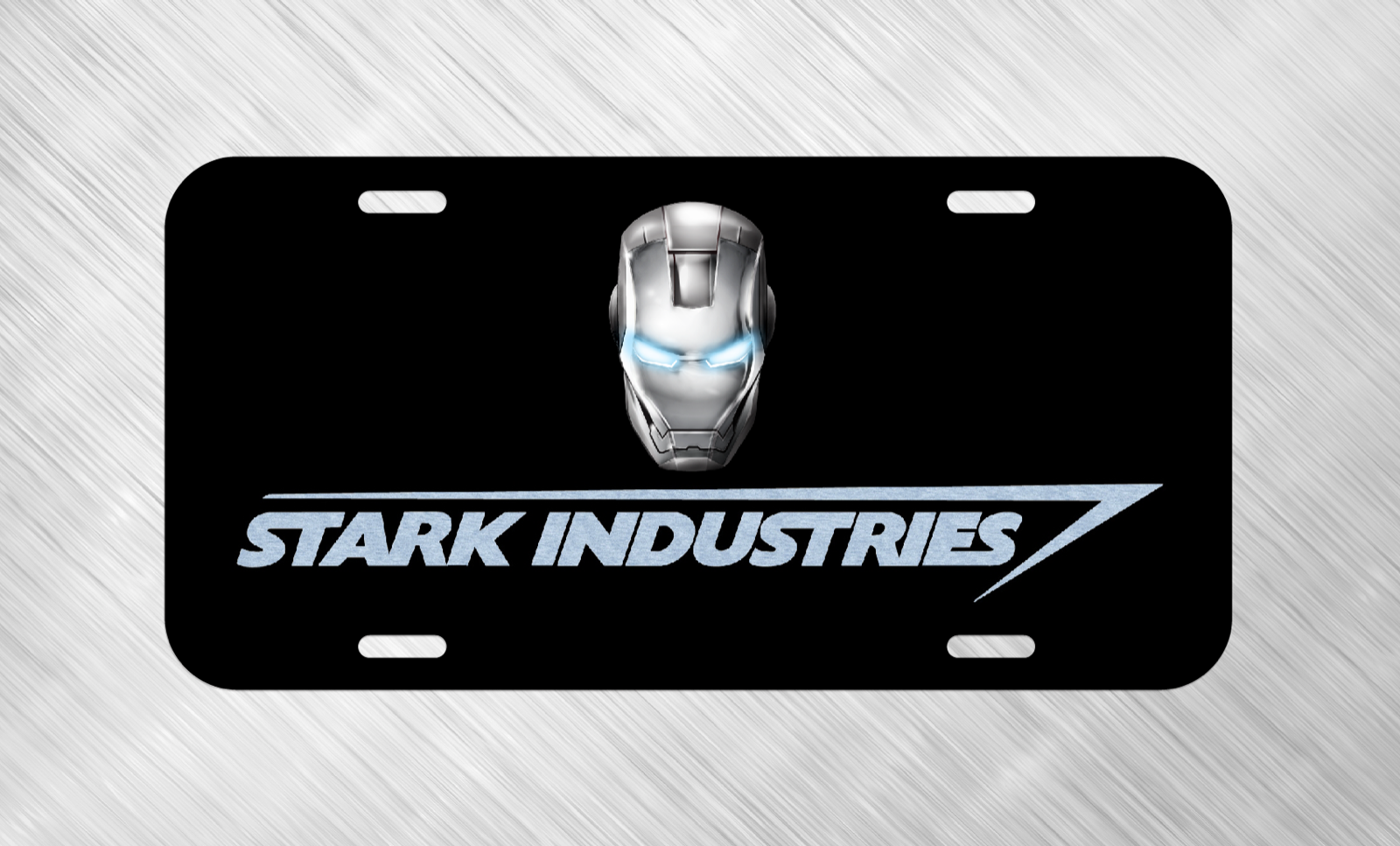 Stark Industries License Plate Auto Car Tag FREE SHIP Iron man Movie ...