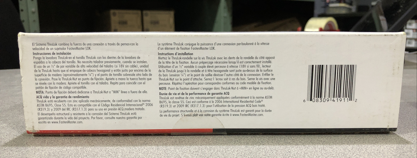 FastenMaster ThruLOK 7” Screw Bolt Fastening System 6 pack FMTHR007-6 ...