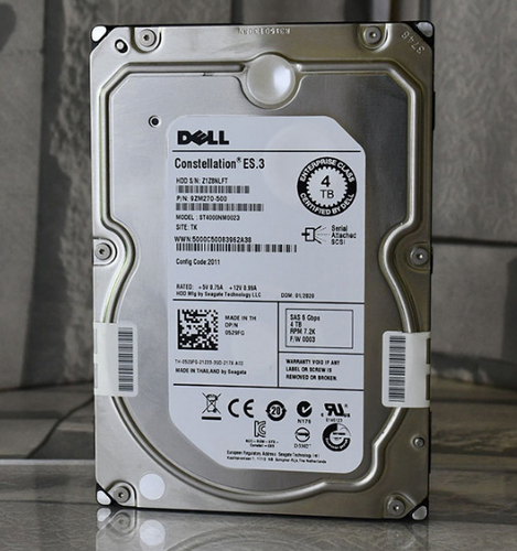 The 4TB sas hard disk 4000g server hard disk 7200 rpm 3.5-inch storage ...