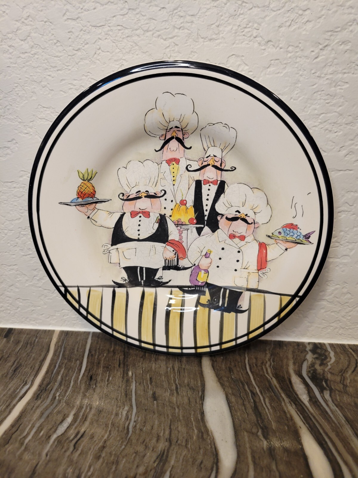 HD Designs Le Chef Salad Plate 8.5" | eBay