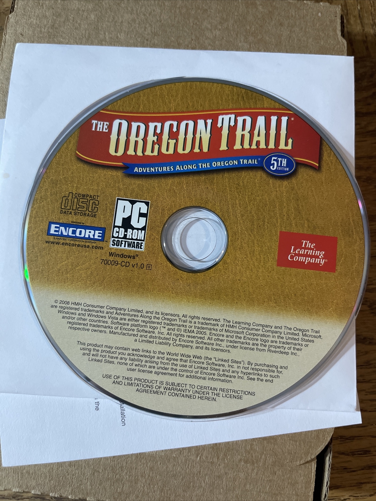 The Oregon Trail 5th Edition PC CD Rom Game-Rare-SHIPS N 24 HOURS | eBay