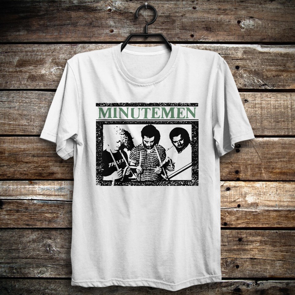 Vintage Validation Tee Minutemen Paranoid Time D. Boon Mike Watt George ...