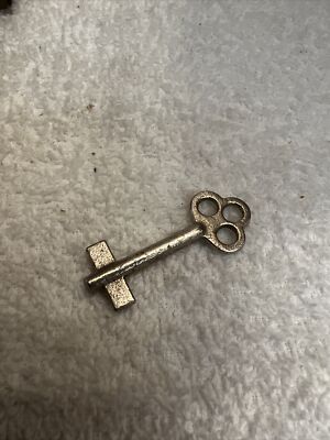 New Ilco 25B Uncut Key Blank Solid Barrel Steel Skeleton Key Silver ...