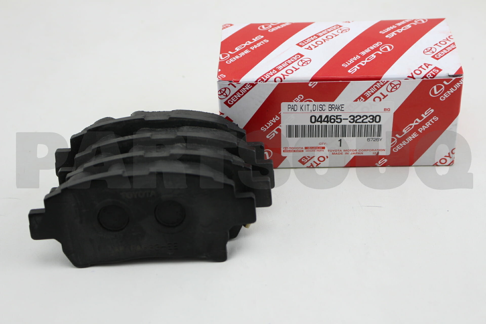 0446532230 Genuine Toyota PAD KIT, DISC BRAKE, FRONT 04465-32230 | eBay