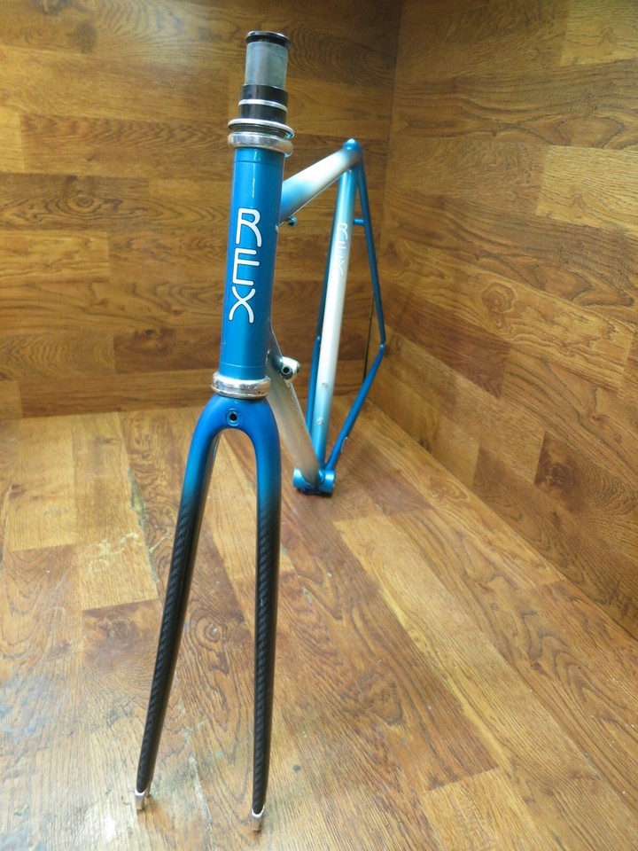 VINTAGE STEVE REX STEEL ROAD BIKE FRAME SET 53 x 56 - EXCELLENT ...