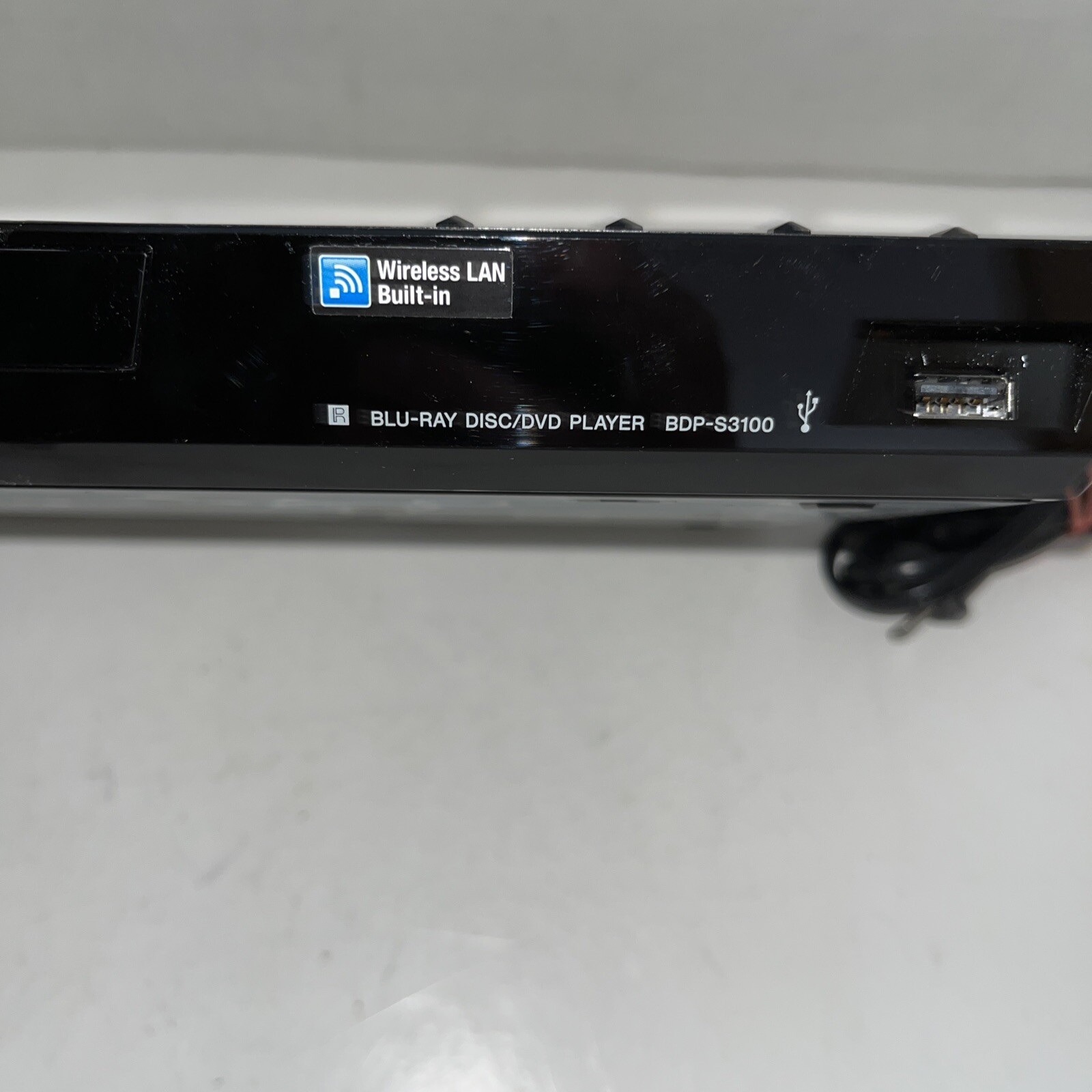 Sony Blu-Ray Disc/DVD Player Wi-Fi BDP-S3100 With Remote Wireless ...