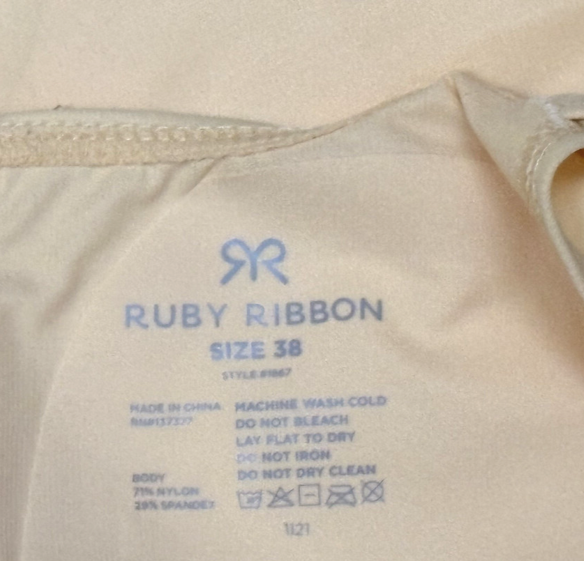 525 RUBY RIBBON Size 38 DAFFODIL Yellow Heritage Camisole CAMI #1867 ...