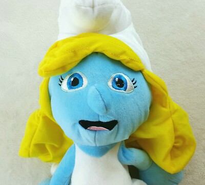 Smurfette Plush Doll The Smurf Movie 2013 KellyToy Excellent Condition ...