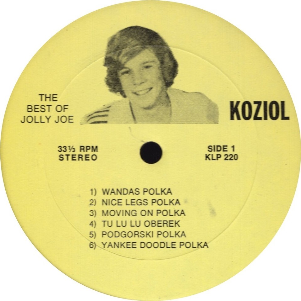 Jolly Joe Koziol - Polkas By Mr. Accordion LP Vinyl Record KLP 220 | eBay