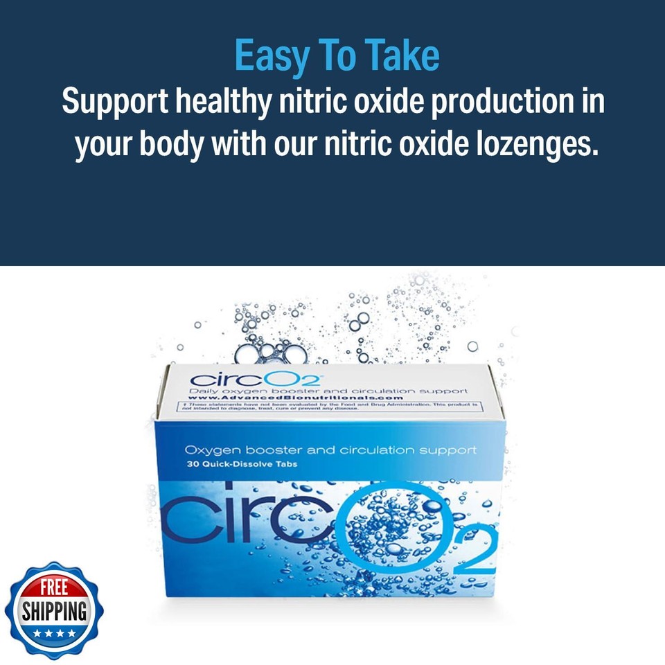 Advanced Bionutritionals – Circ02, Nitric Oxide Supplement for Men and ...