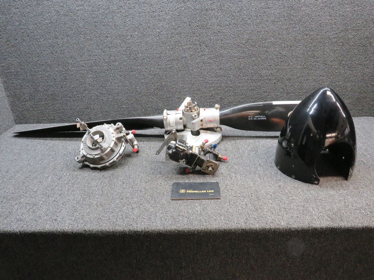 HC-12V20-7D Hartzell Propeller Kit W/ Logs, T-Drive, Transfer Unit ...