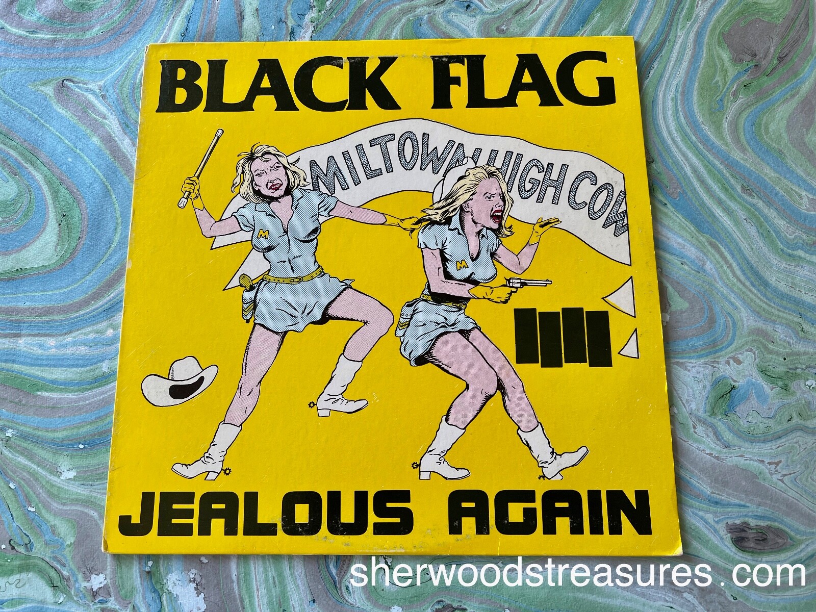 Black Flag – Jealous Again NM- 1ST Pressing SST Records – SST 003 VINYL ...