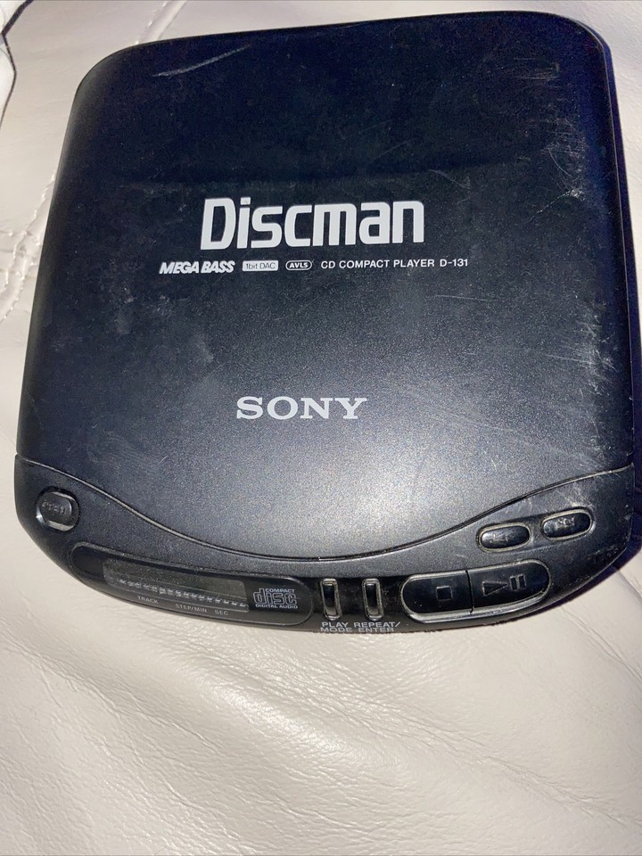 Sony Discman D-131 CD Compact Disc Player Mega Bass - Tested | eBay