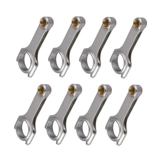 6.0 H-Beam Connecting Rods, 4340 Steel, 7/16, Fits Small Block Chevy | eBay