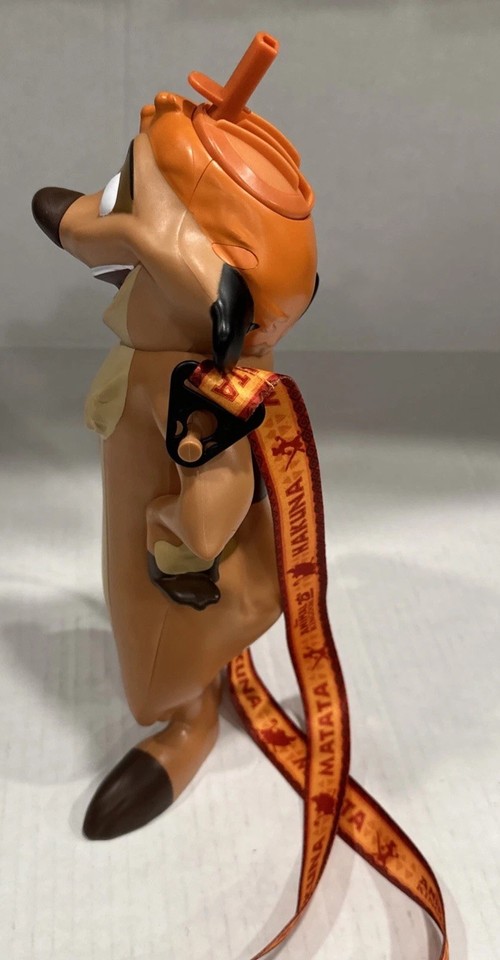 Disney Parks Lion King Timon Collectible Plastic Sipper Cup NO STRAW AS IS | eBay