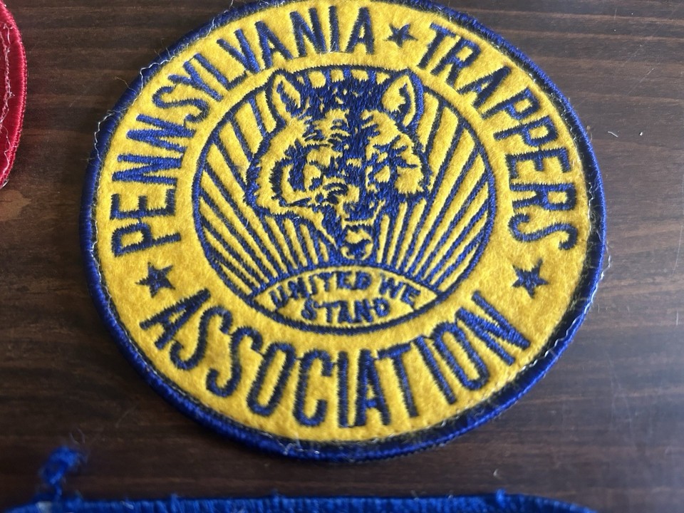 Vintage 1970’s-80’s Pa. Pennsylvania Trapping-Trapper Patches ...