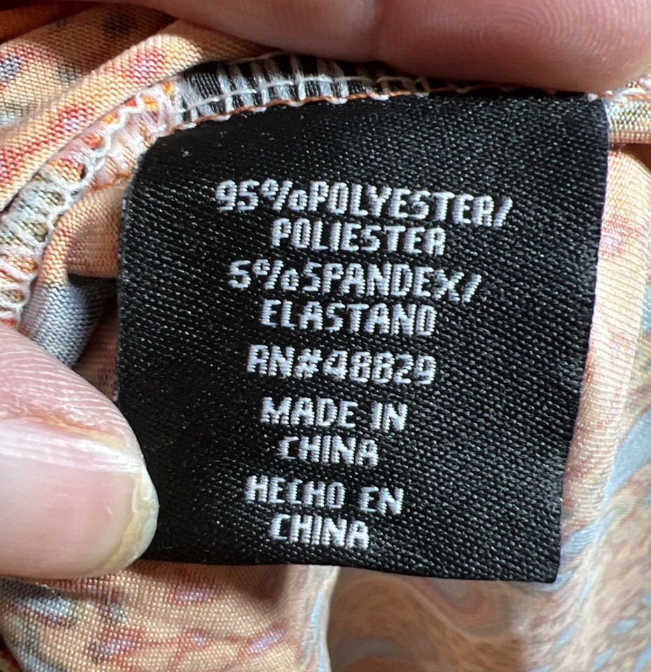 Maxi Dress Aztec 2XL "Rogue Collection" Multicolor Smocked Waist ...