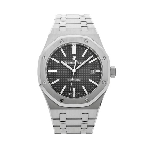 Audemars Piguet Royal Oak Auto Acier 41mm Cadran Gris Watch 15400ST.OO ...