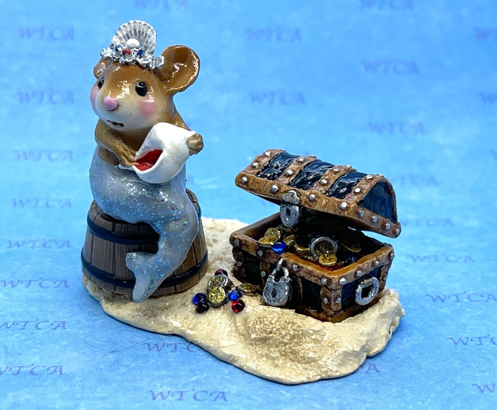 Wee Forest Folk ARIEL'S TROVE, Mouse Expo 2010, Exclusive Event Mermaid ...