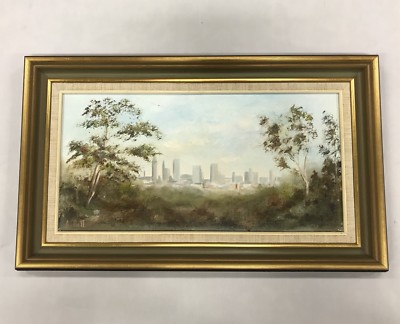 Original Oil Painting By Alison Hall Australian Artist 'City Landscape ...