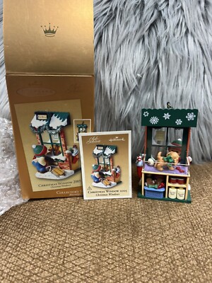 Hallmark Keepsake Ornament Christmas Window 2005 club exclusive | eBay