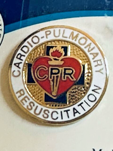 CARDIO-PULMONARY RESUSCITATION PIN from Prestige Medical | eBay