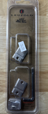 LEUPOLD Scope Mount 49848 QRW Browning A-Bolt Silver NEW OLD STOCK In ...