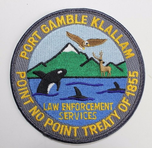 Port Gamble Tribal Reservation Klallam Patch Law Enforecement ...