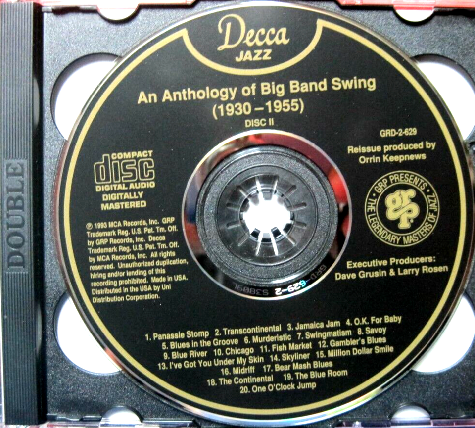 An Anthology Of Big Band Swing 1930-1955 11105062923| eBay