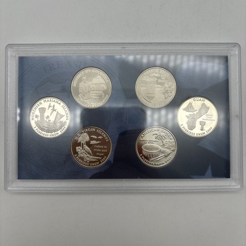 2009 U.S District Of Columbia & Territories Quarters Proof Set #1635D ...