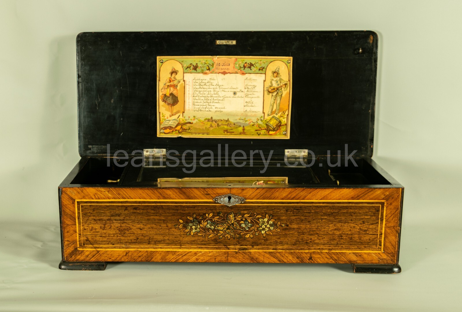 Rare and Exquisite 19th Century Swiss Music Box by Nicole Freres | eBay UK