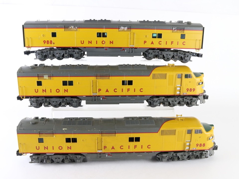 Lot Of 3 Lionel O Union Pacific 988 988b 989 E7 Diesel Locomotives 6 ...