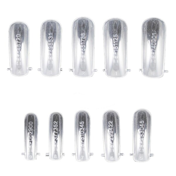 100 Pz. Dual Sistema Forma Tips NT 89 - Popit Unghia Tips - Scatola ...